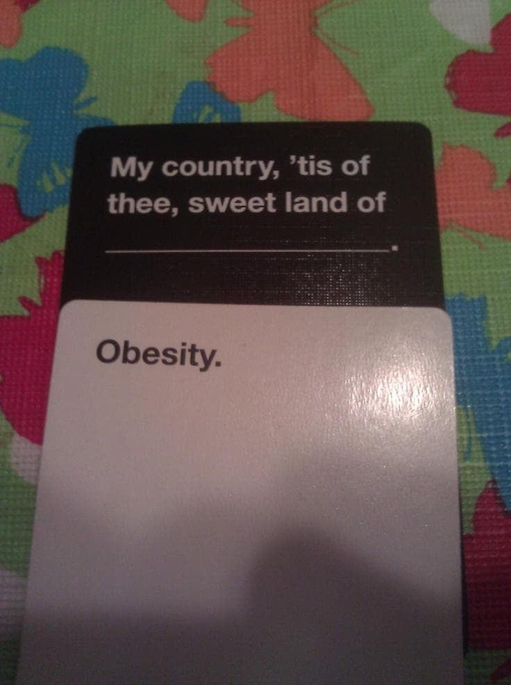 51 Hilariously Offensive Cards Against Humanity Moments