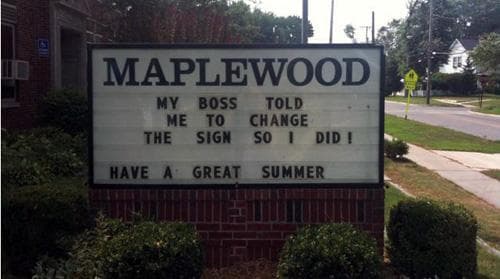 Funny School Signs | Funniest Messages & FAILS at Schools