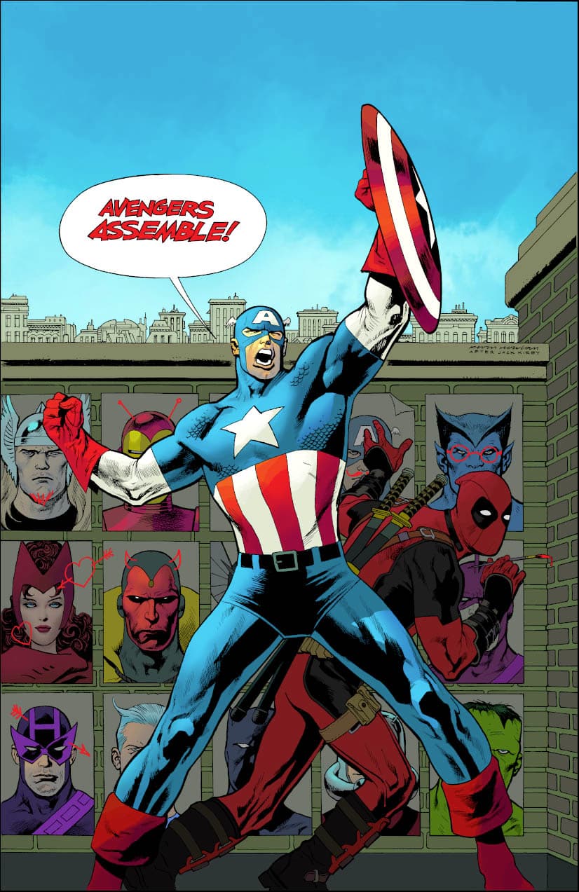 Best Deadpool Photobomb Marvel Comic Book Covers