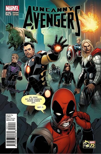 Best Deadpool Photobomb Marvel Comic Book Covers