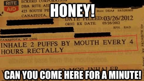 The 18 Funniest Prescription Labels Ever