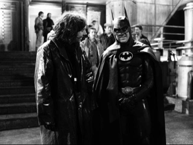 Behind-the-Scenes Photos from Batman (1989) | Cool Burton Batman BTS ...