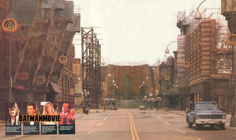 Behind-the-Scenes Photos from Batman (1989) | Cool Burton Batman BTS ...