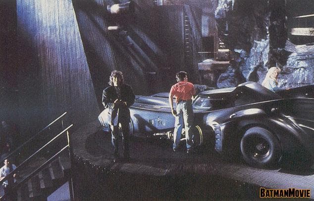 Behind-the-Scenes Photos from Batman (1989) | Cool Burton Batman BTS ...