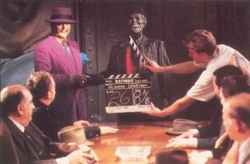 Behind-the-Scenes Photos from Batman (1989) | Cool Burton Batman BTS ...
