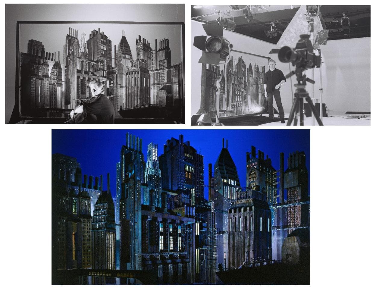 Behind-the-Scenes Photos from Batman (1989) | Cool Burton Batman BTS ...