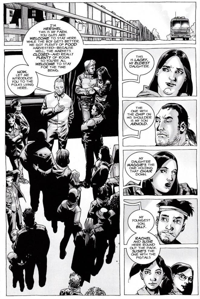 The Walking Dead TV/ Comics Differences
