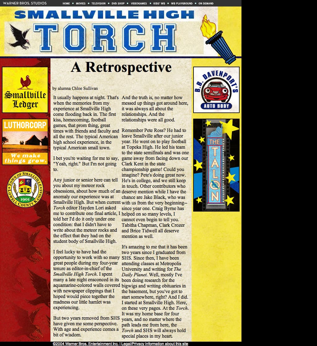 Trivia & Facts You Didn't Know About Smallville