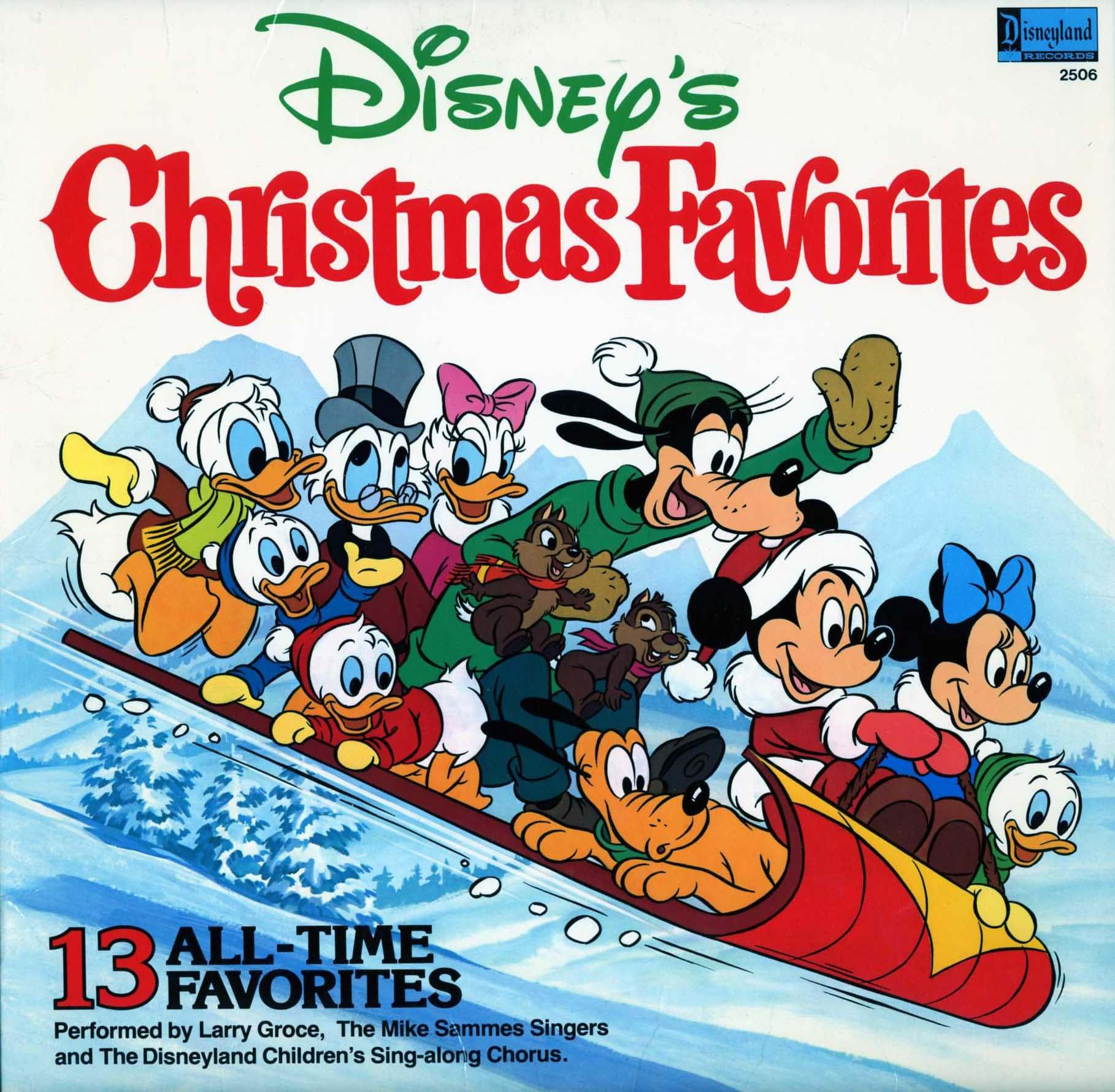 Disney Christmas Music | Holiday Albums Sung by Disney Characters