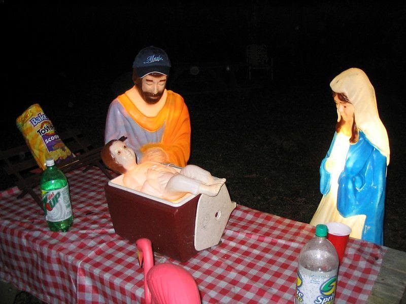 13 Nativity Scenes That Are Way Funnier Than Normal Ones