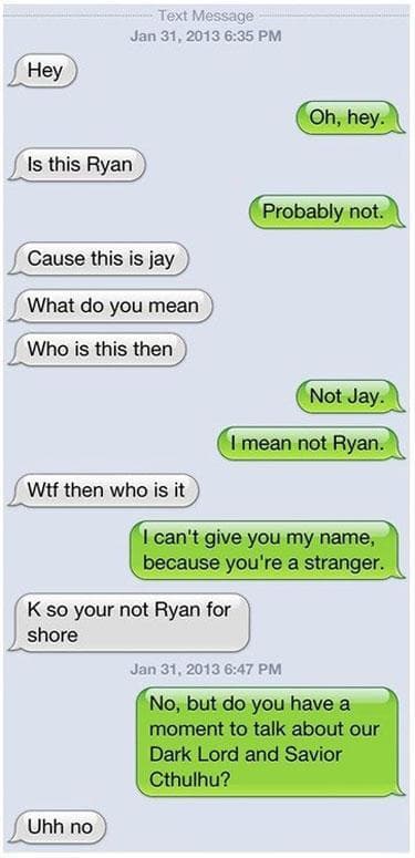 Random Hilariously Creative Responses to Wrong Number Texts | Best ...