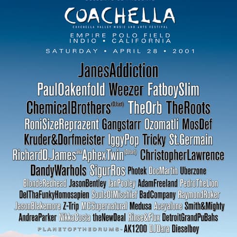 The Best Coachella Lineups of All Time, Ranked