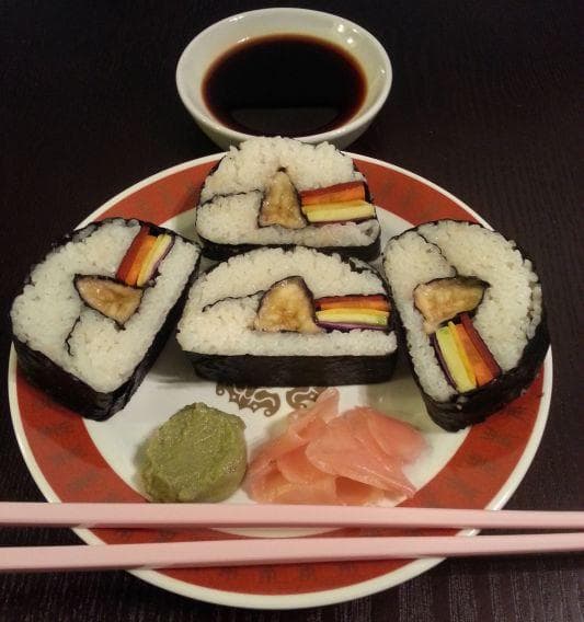 Adorable Sushi Art Almost Too Cute to Eat