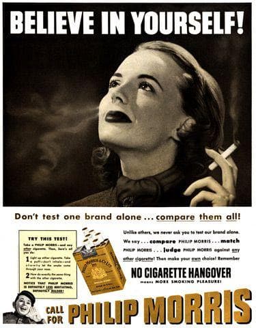 Vintage Smoking Ads