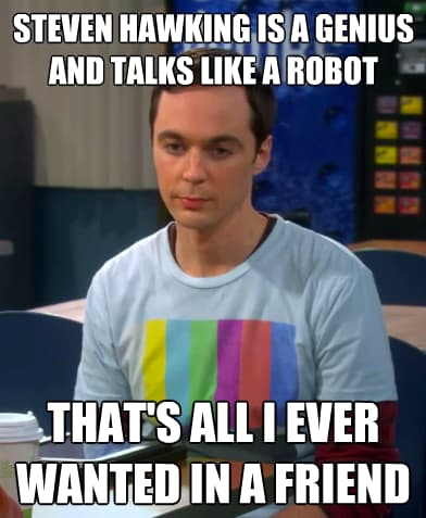 Big Bang Theory Sheldon Meme