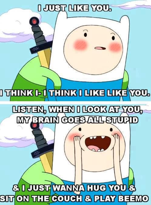 Adventure Time Love Meme