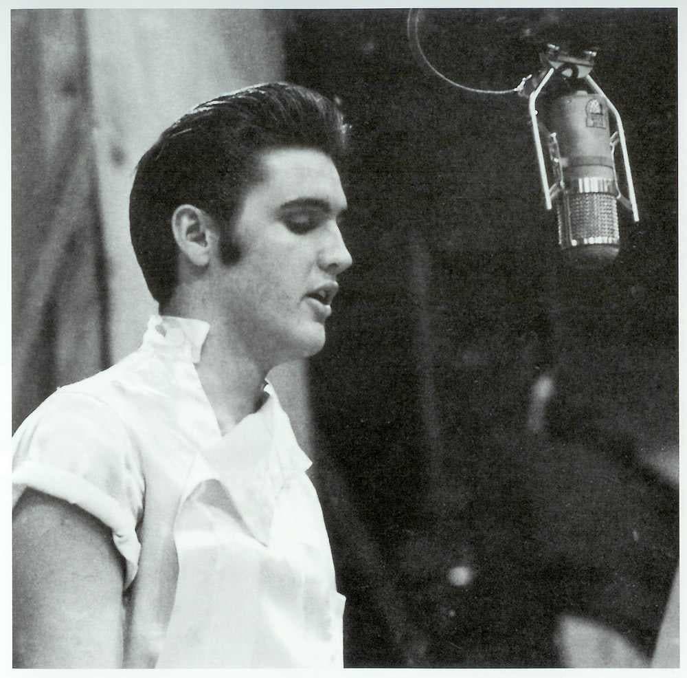 Elvis Presley Side View