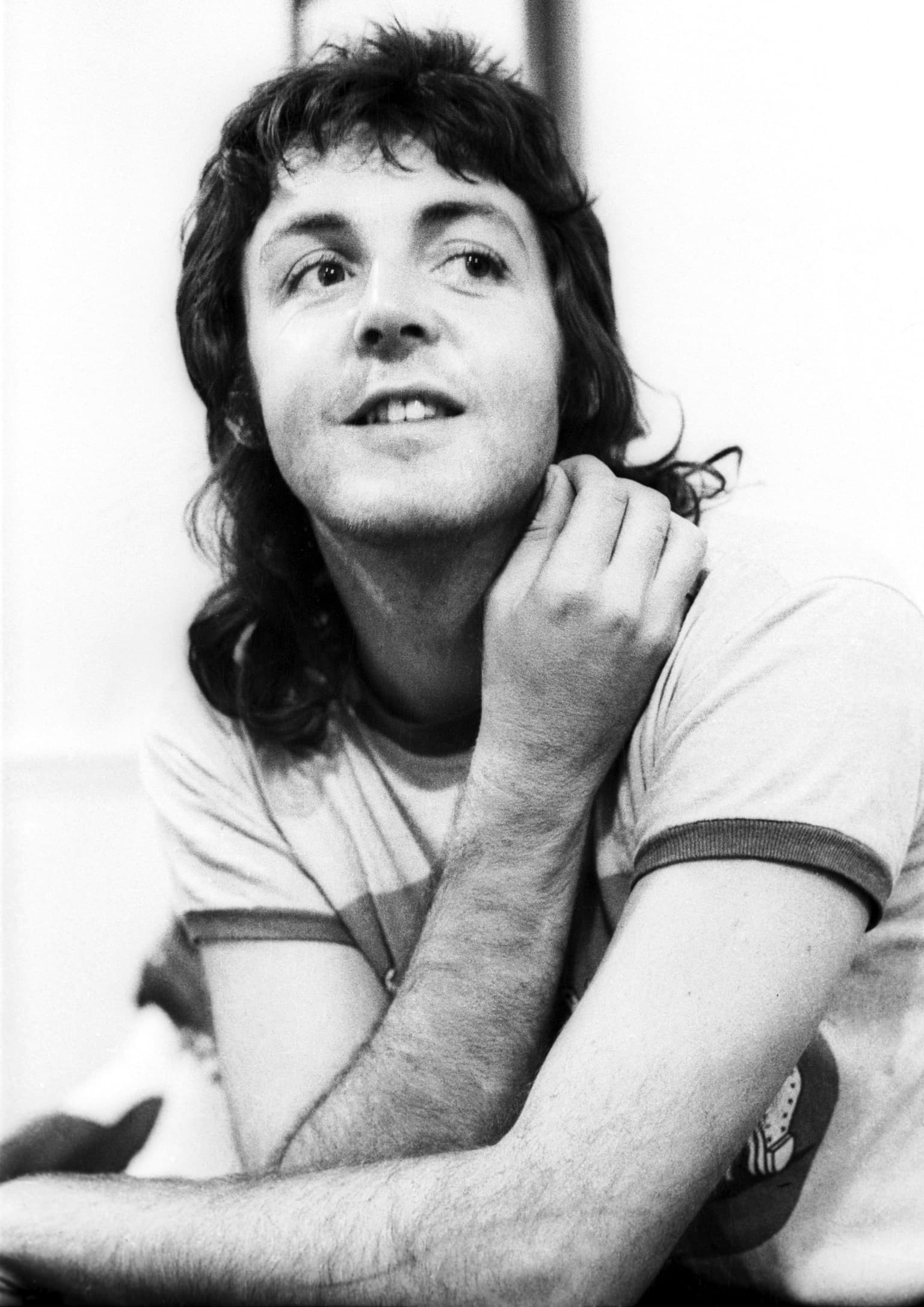 Young Paul Mccartney Smiling
