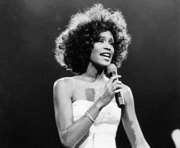 Young Whitney Houston Singing