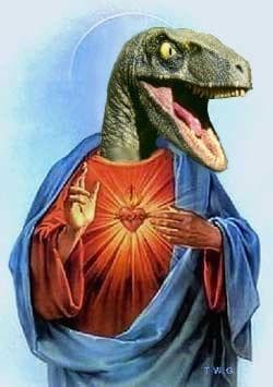 Raptor Jesus | Best Jesus Raptor Meme