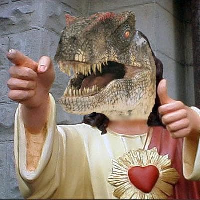 Raptor Jesus | Best Jesus Raptor Meme