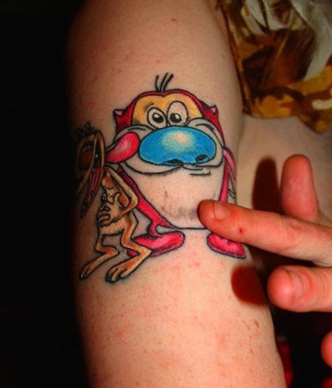90s Cartoon Tattoos | Funny 90s Cartoon Ink (Photos)