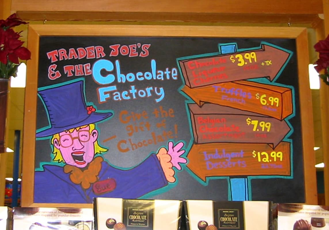 Trader Joe's Art | 30+ Funny Trader Joe's Signs