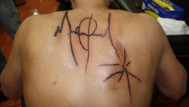 Celebrity Autograph Tattoos | Inked Signatures from Famous People