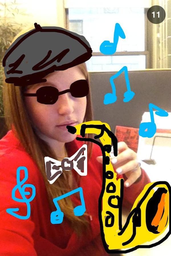 Funny Snapchat Drawings | Art in Snaps