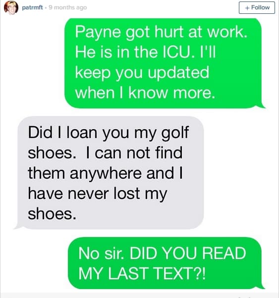 Texts from Dad
