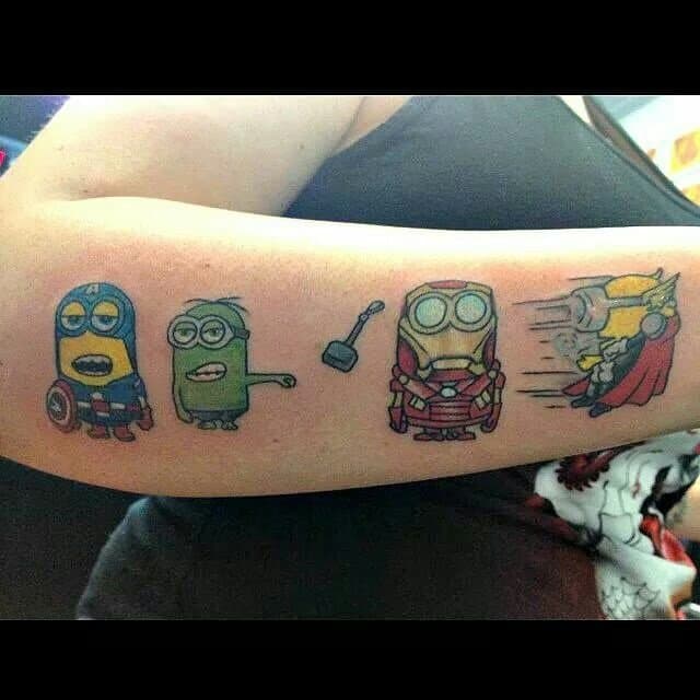 Minion Tattoo List | People Who Got the Minions Tatted On Them