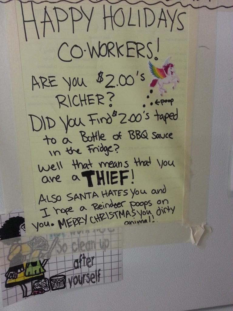 Passive Aggressive Notes from the Office | Funny Work Memos