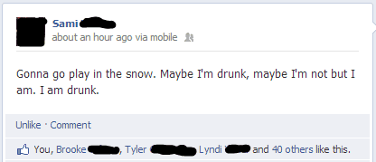 Drunk Facebook Status FAILs | Drunk Facebooking