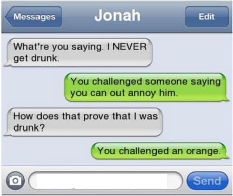 Funny Morning After Texts | Text Messages About Being Drunk