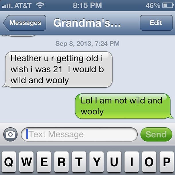 Funny Texts from Grandma | Text Messages from Old People
