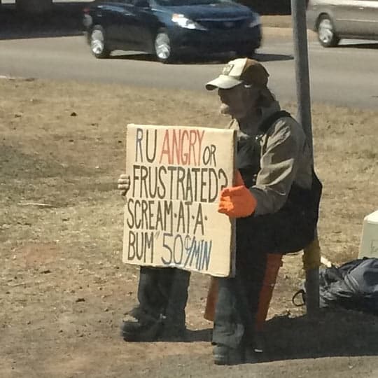 Funny Homeless Signs | Best Homeless Sign Pictures