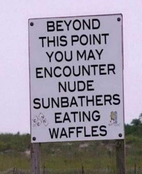 34 of the Funniest Street Signs on the Open Road