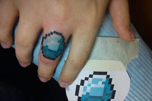 33 Brilliant Minecraft Tattoos Including Creepers & Steve