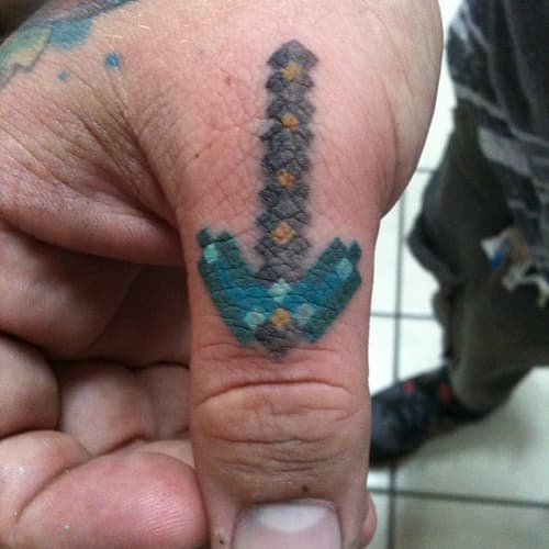 33 Brilliant Minecraft Tattoos Including Creepers & Steve