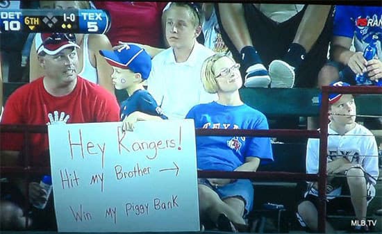 Sports Fan Signs