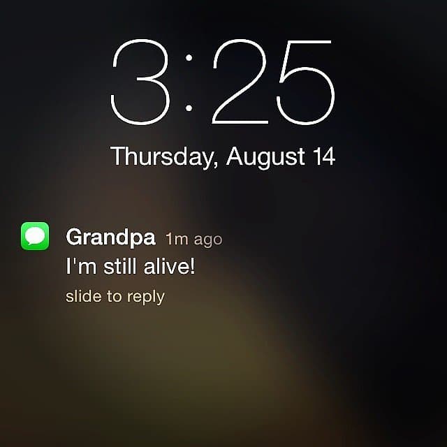 19 Hilarious Text Messages From Grandfathers