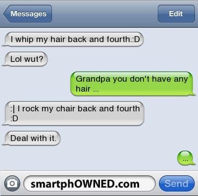 19 Hilarious Text Messages From Grandfathers
