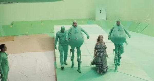 Behind the Scenes Pictures of Actors Playing CGI Characters