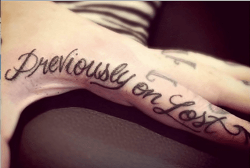 Lost Tattoo Ideas | Cool Tattoos Inspired by Lost