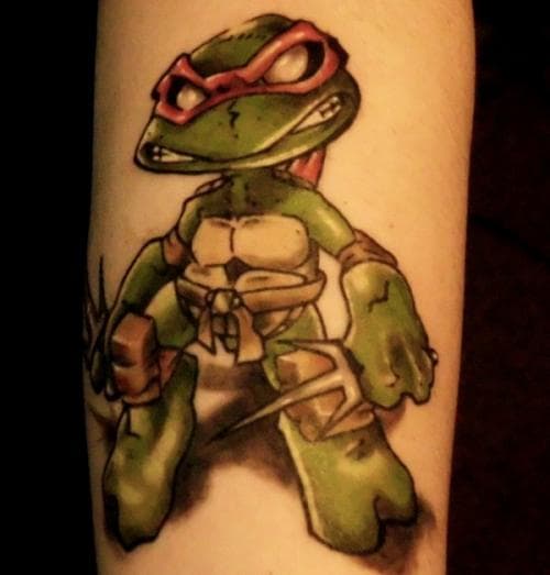 Teenage Mutant Ninja Turtles Tattoo Ideas | Cool Tattoos Inspired by TMNT
