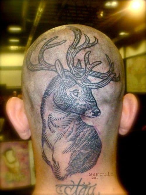 Shaved Head Tattoos | List of Tattoo Ideas for Bald People