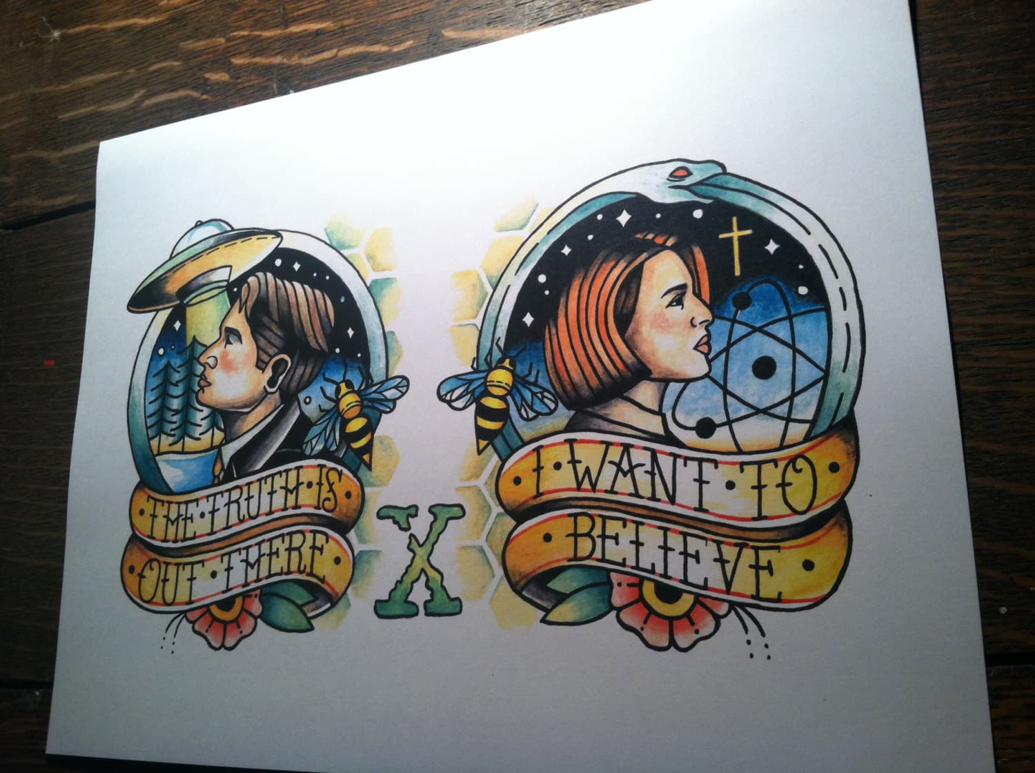 The X-Files Tattoo Ideas | Cool Tattoos Inspired by The X-Files