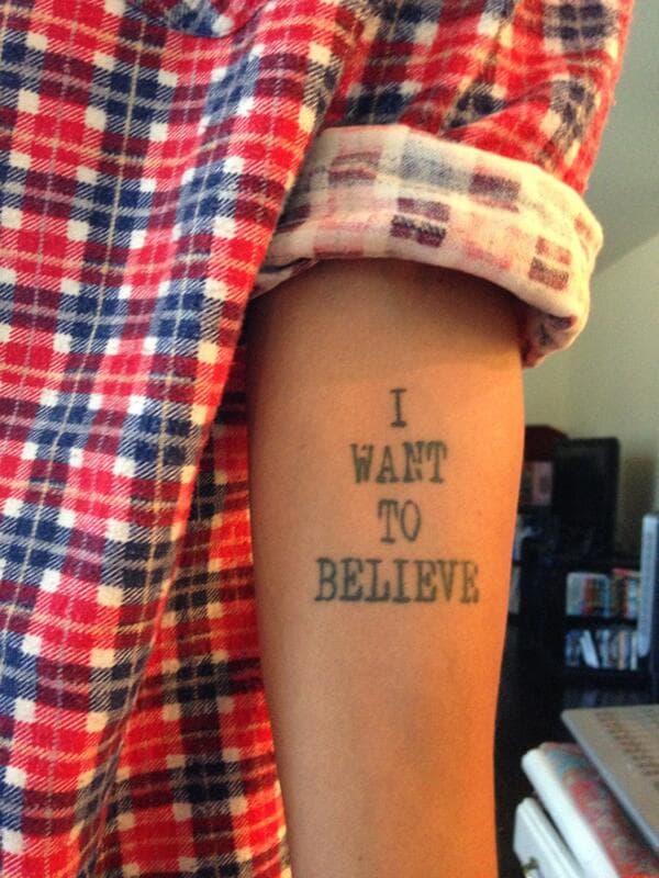 The X-Files Tattoo Ideas | Cool Tattoos Inspired by The X-Files