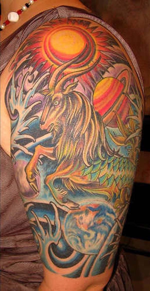 Capricorn Tattoos | Ideas for Capricorn Tattoo Designs