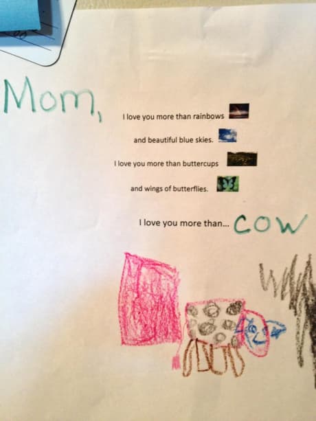 10 Adorable Elementary School Love Notes Written by Kids